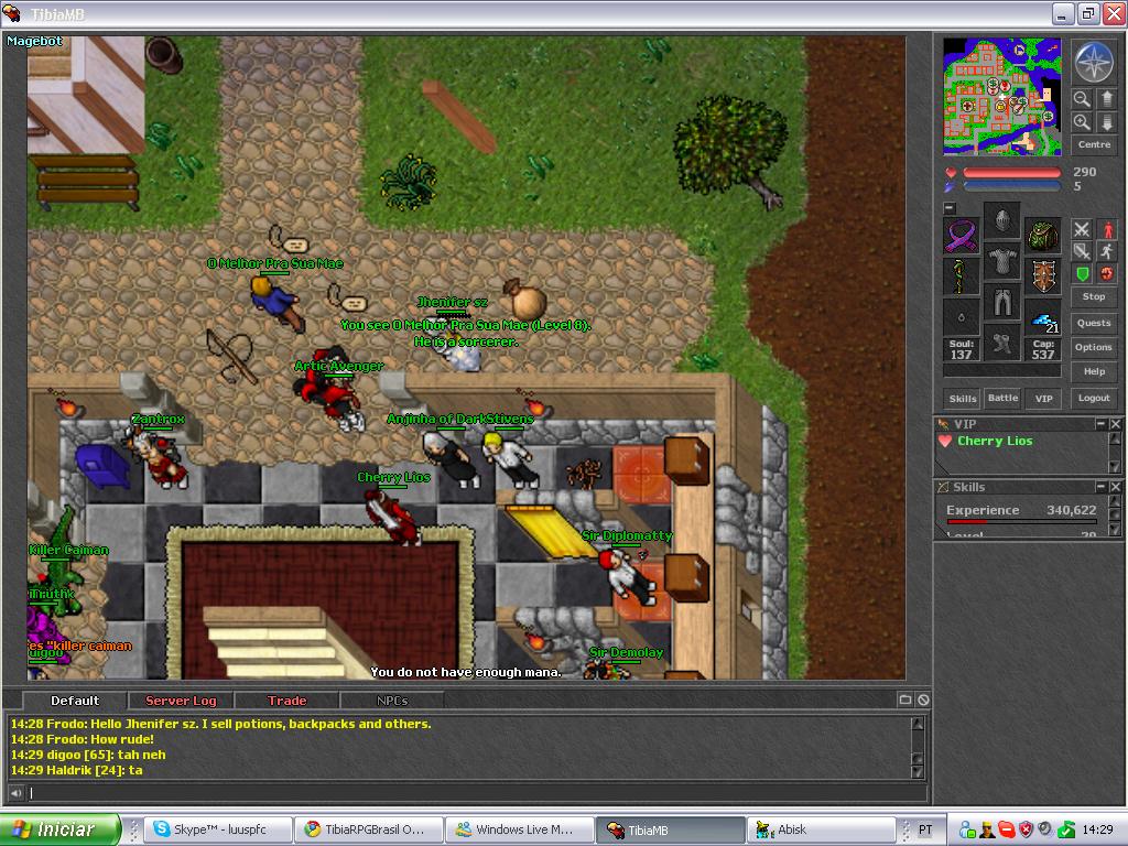 Tutorial - Salvando Hotkeys/Mapas - Suporte - TibiaRPGBrasil Forum