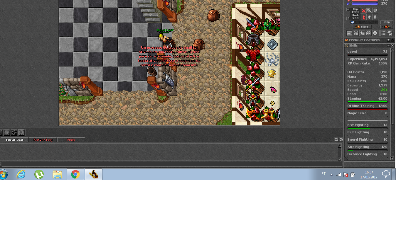 ml bugado - Bugs - TibiaRPGBrasil Forum